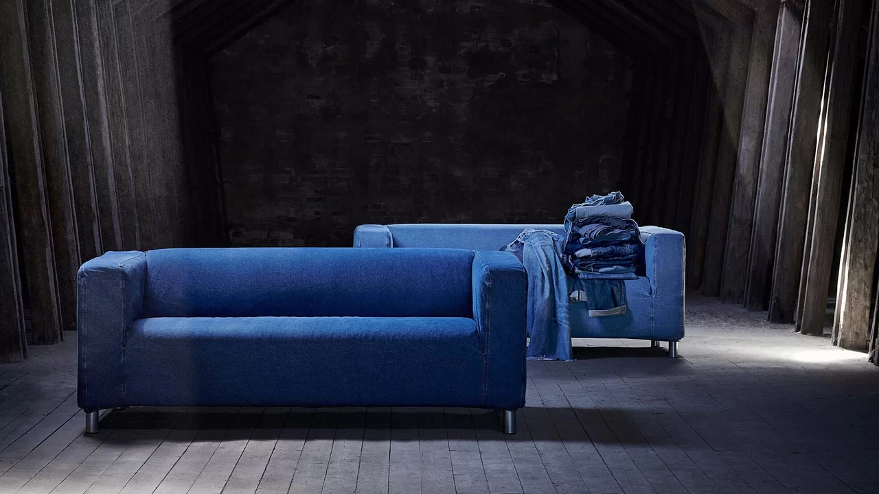 Ikea x MUD Jeans: Turning Denim into Sofa Covers